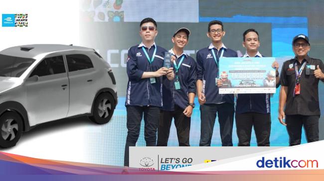 Juara Desain di Ajang Formula-E, Begini Wujud Mobil Listrik UGM dan ITS