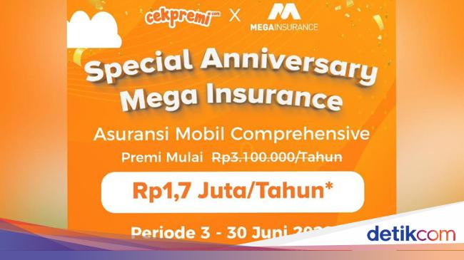 HUT Ke-18, Mega Insurance Hadirkan Diskon Asuransi Mobil All Risk