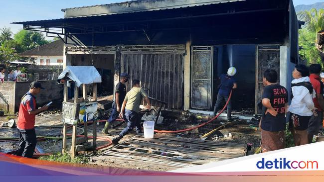 Toko Sembako di Buleleng Ludes Terbakar, Kerugian Ratusan Juta