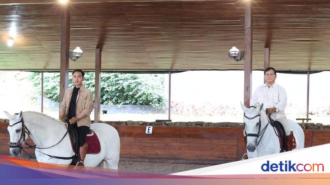 Intip Momen Berkuda Jokowi-Gibran Bareng Prabowo di Hambalang Intip Momen Berkuda Jokowi-Gibran Bareng Prabowo di Hambalang