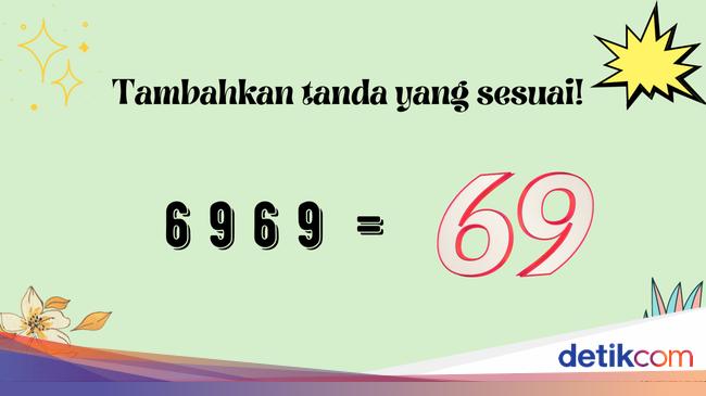 Sama Ribetnya dengan Posisi 69, Teka-teki Ini Hanya untuk Penyuka Tantangan