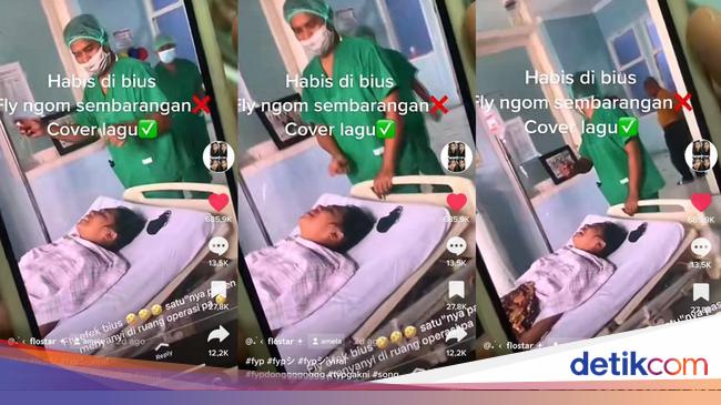 Cerita di Balik Viral Wanita Sultra 'Nge-fly' Nyanyi Sehabis Operasi