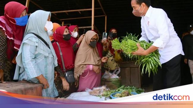Jokowi Ulang Tahun, Ini 10 Momennya Saat Blusukan di Pasar