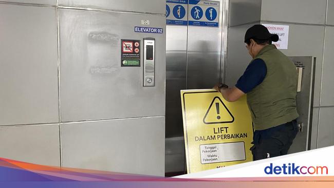 KCI yakin Perbaikan Eskalator dan Lift di Stasiun Cakung Selesai Juli