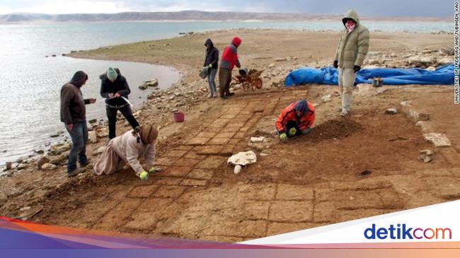 Potret Kota Kuno Irak Berusia 3.500 yang Muncul Setelah Kekeringan Ekstrem