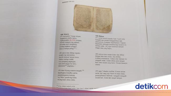 Kitab Amjah Koleksi Museum Sunan Drajat Kini Ada yang Berbahasa Indonesia
