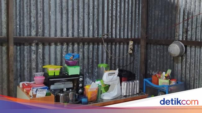 Viral Transformasi Dapur Unik Berdinding Seng, Dari Tampak Kumuh Jadi ...