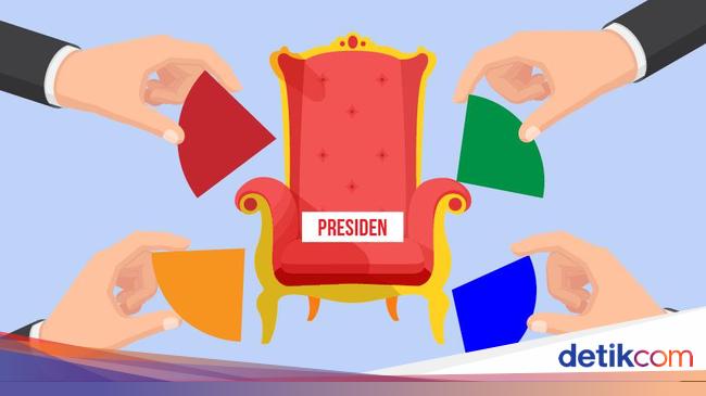 Infografis Peta Koalisi Terbaru: Bakal Ada 4 Capres di Pilpres 2024
