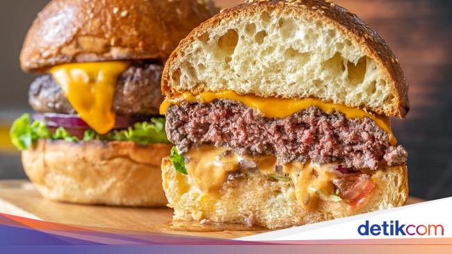 Resep Cheese Burger ala Amerika yang Empuk Juicy