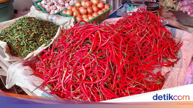 Penurunan Harga Cabai Merah di Medan Berpotensi Sumbang Deflasi