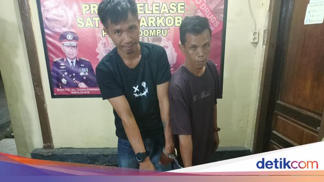 2 Pria Jaringan Pengedar Narkoba Di Manggelewa Dompu Ditangkap