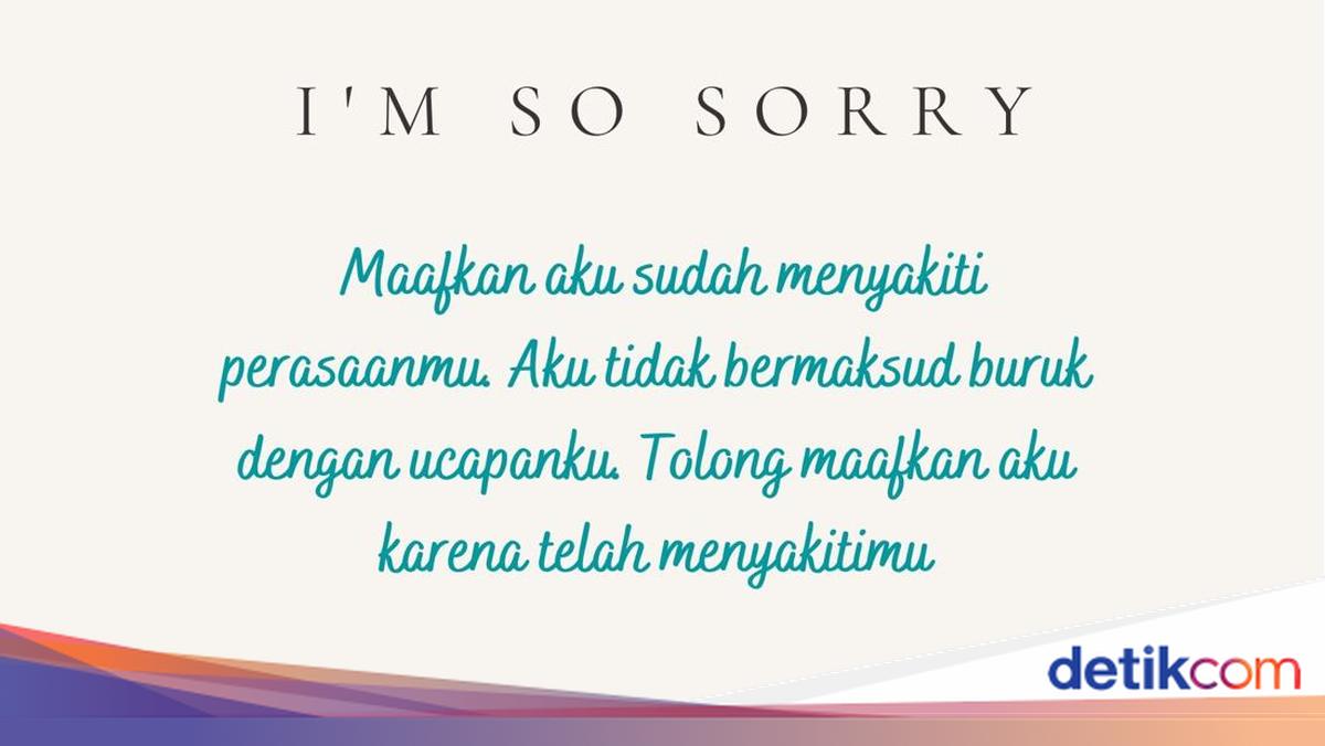 60 Kata-kata Minta Maaf ke Pacar yang Tulus, Bahasa Indonesia dan Inggris
