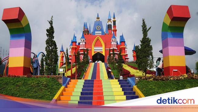 Bukan Disneyland, Ini Florawisata D'Castello Kebanggaan Subang