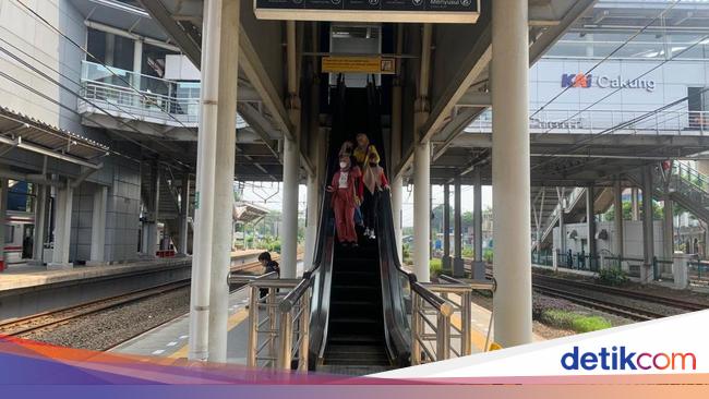 KAI Commuter Nyatakan Eskalator Stasiun Cakung Sudah Beroperasi Lagi