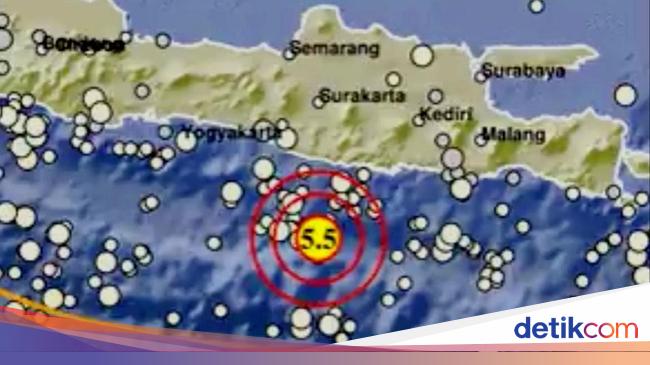 BPBD Trenggalek Pastikan Tak Ada Kerusakan Gempa Pacitan