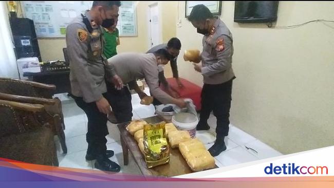 2 Buruh Panggul Nyambi Jadi Kurir Sabu 11 Kg Ditangkap di Parepare