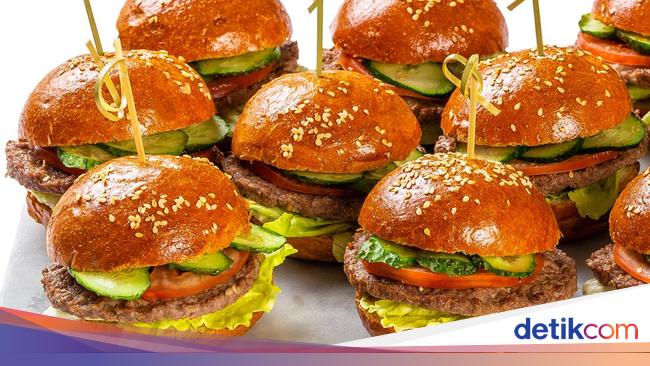 Resep Burger Mini untuk Bekal Sekolah, Empuk dan Padat isian