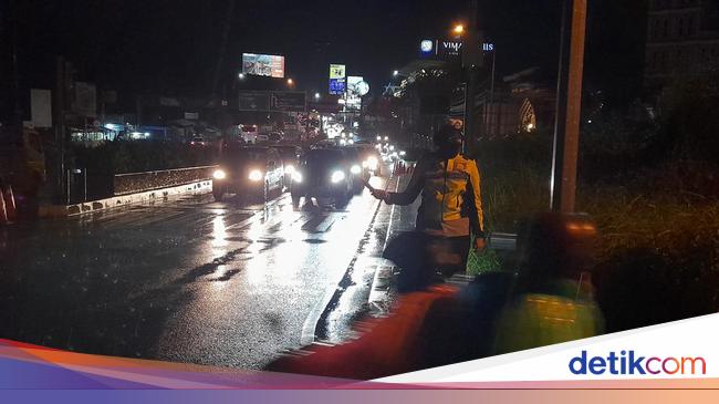 One Way Arah Jakarta Berakhir, Lalin di Puncak Bogor Kembali Normal