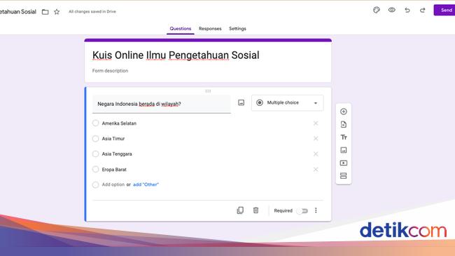 Cara Membuat Google Form di HP dan Laptop