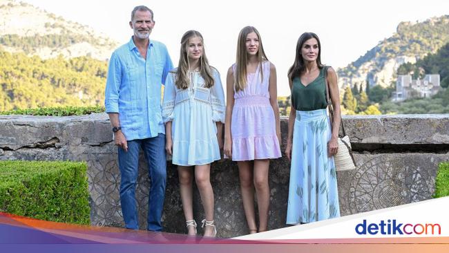 Foto: Cantiknya 2 Putri Raja Spanyol, Jarang Tersorot Kini Beranjak Dewasa