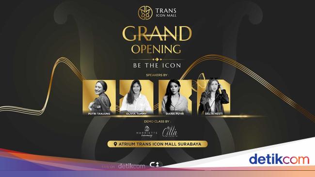 Catat Waktunya dan Saksikan Grand Opening Trans Icon Mall Surabaya!