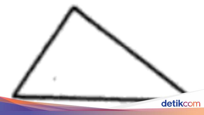 Macam-Macam Segitiga: Gambar, Rumus, dan Cirinya