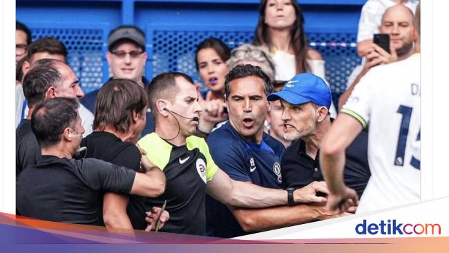 Meme Conte dan Tuchel Duel Bikin Ngakak