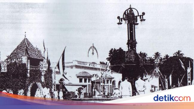 Potret Asli Tugu Air Mancur Titik Nol Kota Medan