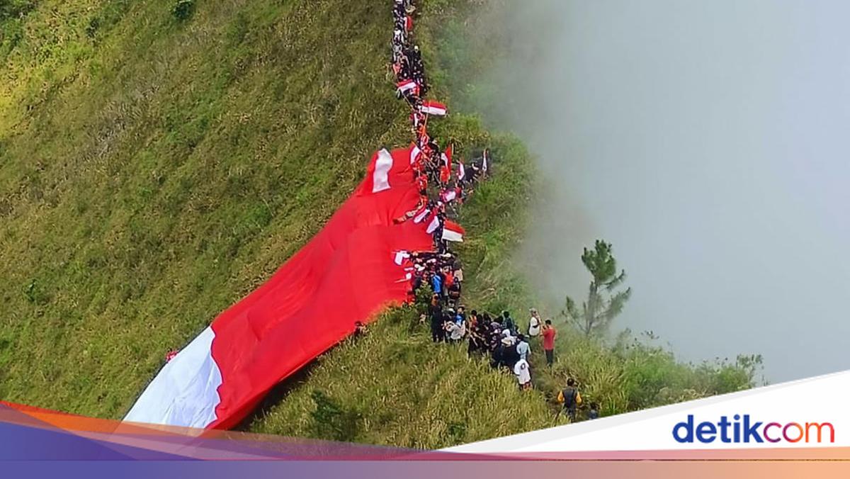 Pesona Sang Saka Raksasa di Puncak Alap-alap