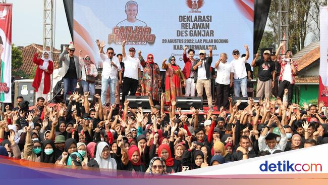 Warga Desa di Purwakarta Deklarasi Dukung Ganjar Maju Pilpres 2024