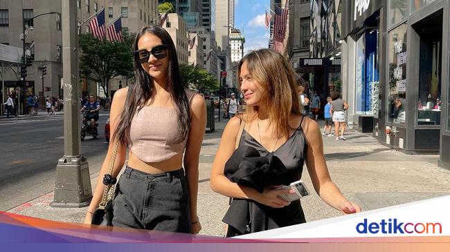 Bikin Iri! Si Duo Cantik Anya Geraldine-Pevita Pearce Lagi Liburan Nih