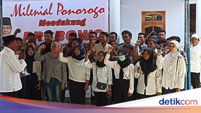 Pemuda Ponorogo Yakin Prabowo Jadi Presiden-Buka Lapangan Kerja untuk Milenial