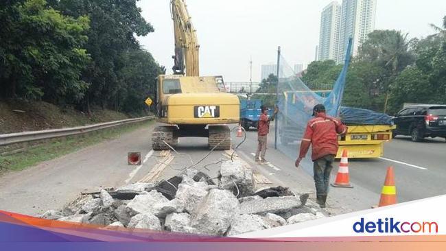 Awas Macet, Ada Pekerjaan Rekonstruksi di Tol Jakarta-Tangerang Hari Ini