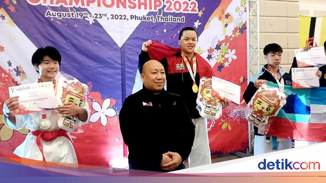 Valent, Bocah Karawang Juara Karate Internasional di Thailand