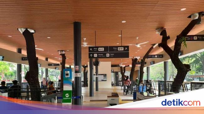 Revitalisasi Selesai, Halte TransJ Balai Kota Beroperasi Lagi