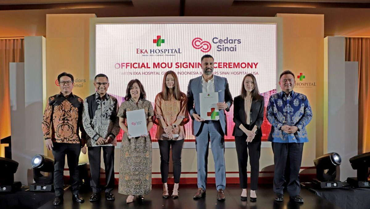 Eka Hospital Group Jalin Kerja Sama dengan Cedars Sinai Hospital LA
