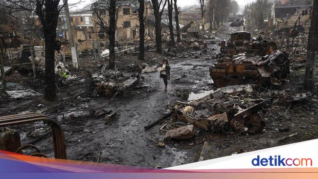 Bangunan Hancur, Ini Penampakan Mengerikan 6 Bulan Perang di Ukraina