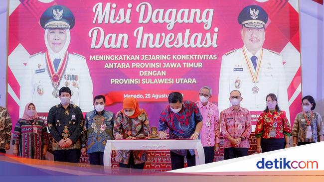 Khofifah Pimpin Misi Dagang Jatim-Sulut, Transaksi Tembus Rp 159 Miliar Khofifah Pimpin Misi Dagang Jatim-Sulut, Transaksi Tembus Rp 159 Miliar