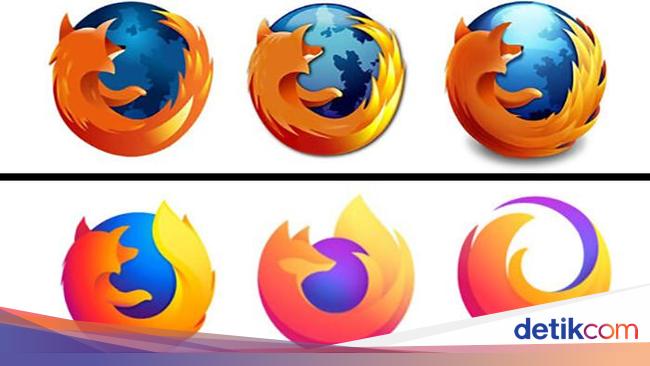 Before After Perubahan Logo Perusahaan Teknologi