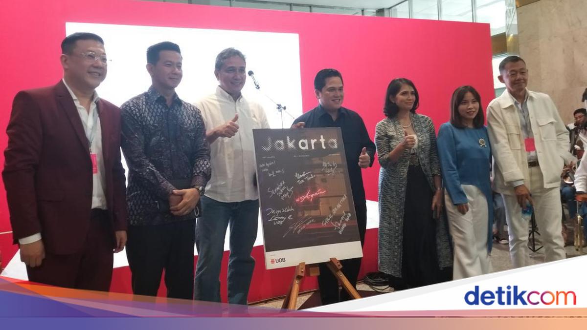 Art Jakarta 2022 Dibuka, Erick Thohir Apresiasi pada Seniman