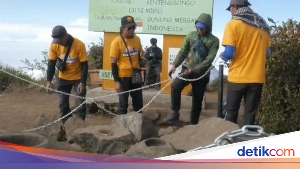 Tak Banyak yang Tahu! Ada Situs Artefak di Puncak Kenteng Songo Merbabu