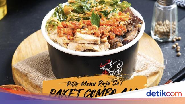 5 Rice Bowl Ini Punya Menu Nusantara, dari Ayam Geprek hingga Cakalang Rica