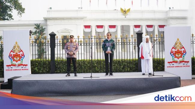 Kirab Merah Putih di Bundaran HI, Kapolri Gaungkan Semangat Persatuan