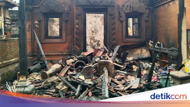 Rumah Adat Bali di Denpasar Terbakar, Kerugian Rp 500 Juta