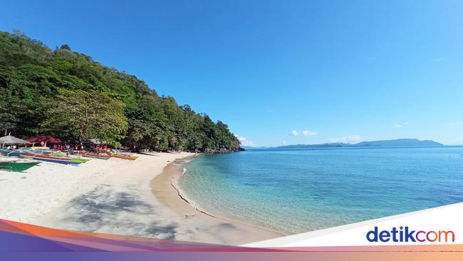 Pulisan: Pantai Pasirnya Putih, Airnya Sebening Kaca