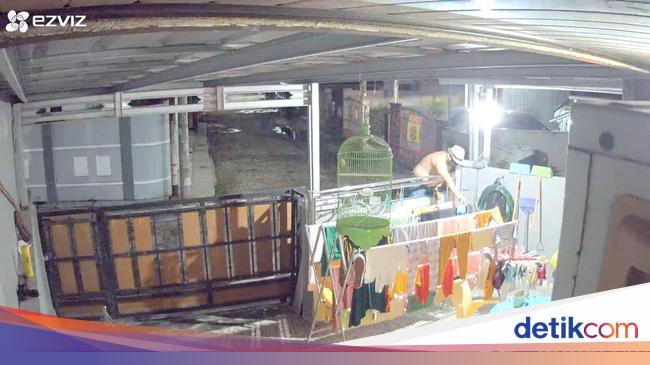 Viral Pria Bermobil Terekam Cctv Curi Pakaian Dalam Wanita Di Lampung