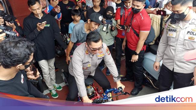 Saat Kapolda Metro Jajal Motor Ceper di Street Race Benyamin Sueb