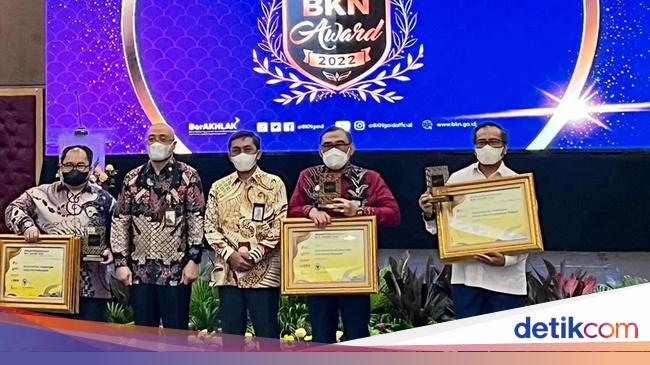 Kemenkumham Raih 2 Penghargaan di Ajang BKN Award Tahun 2022
