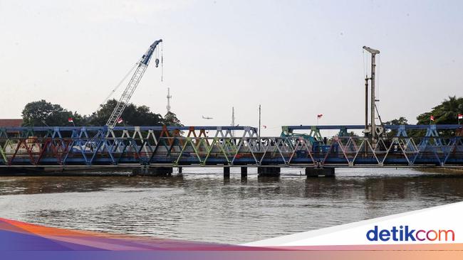 Terkini! Jembatan Cisadane Diperbaiki