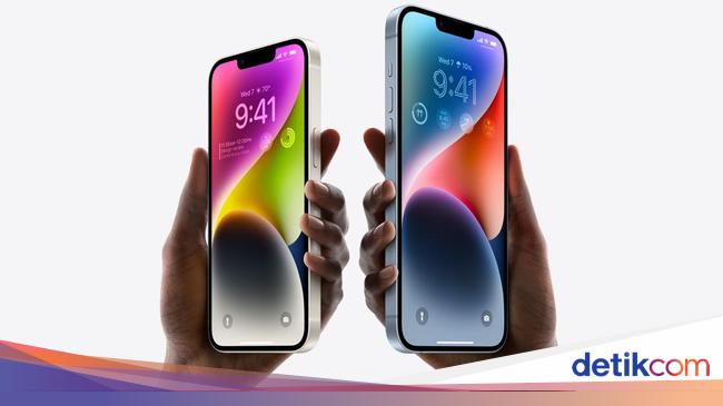 Spesifikasi dan Harga iPhone 14 & iPhone 14 Plus Mulai Rp 11 Jutaan
